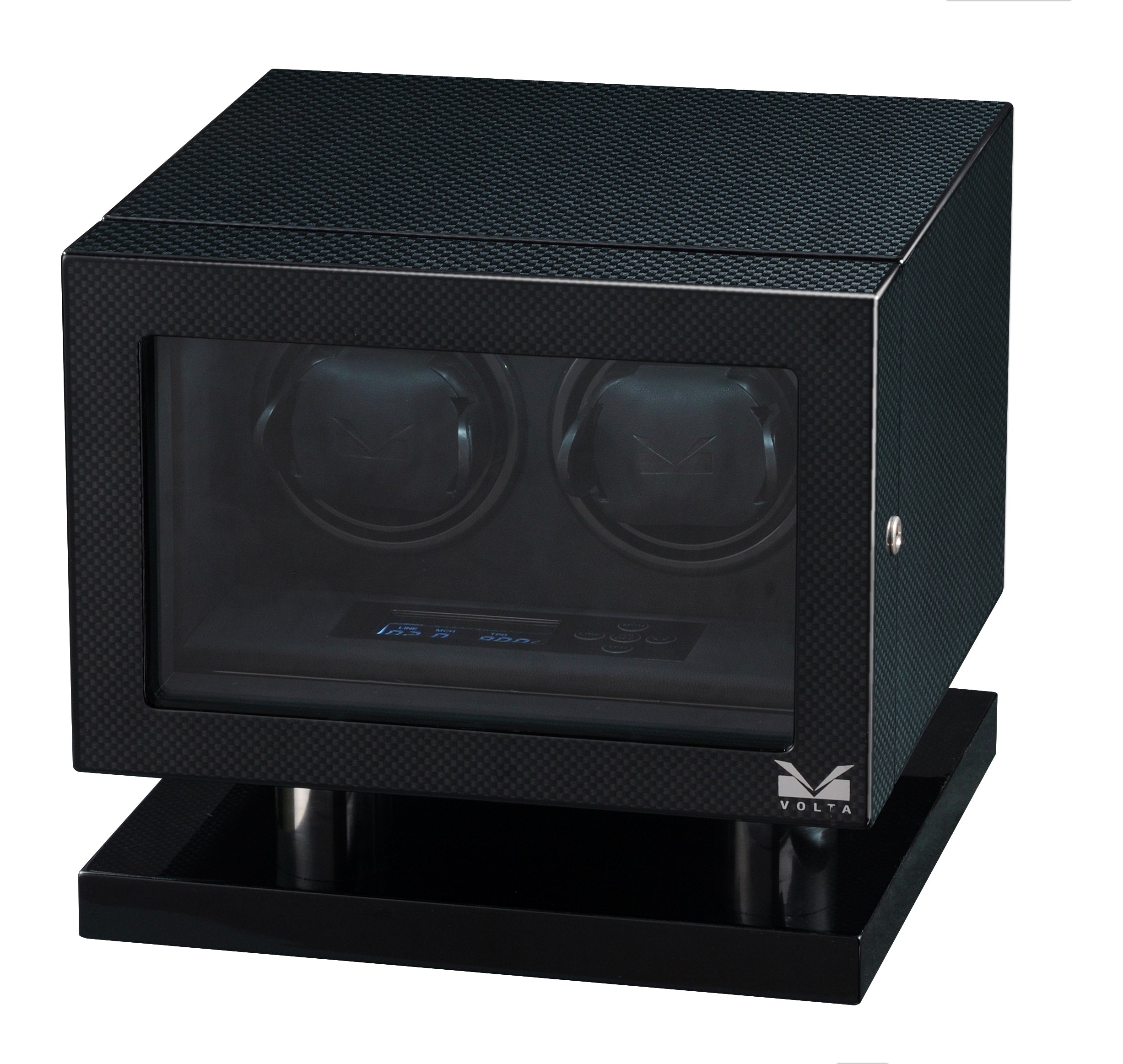 Buy Volta Double Watch Winder Box (Carbon Fiber) | Get Upto 15% Off ...
